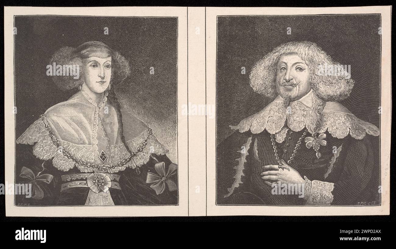 Portrait of King Władysław IV and Cecylia Renata painted by Wojciech ...