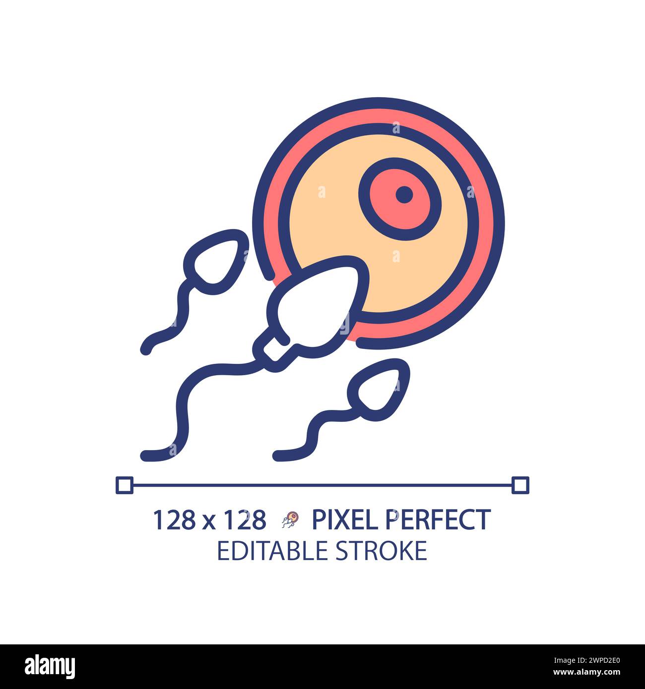 Fertilization RGB color icon Stock Vector Image & Art - Alamy