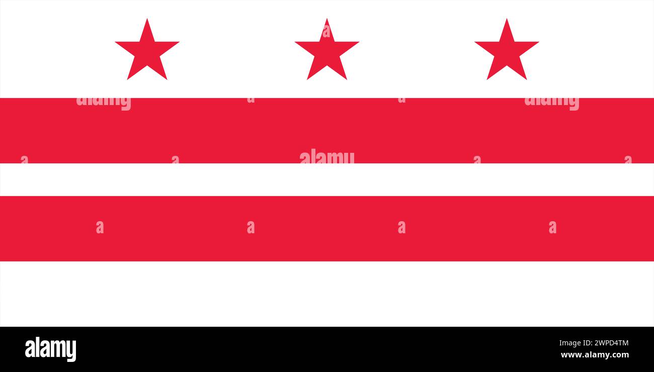 Dc flag city hi-res stock photography and images - Alamy