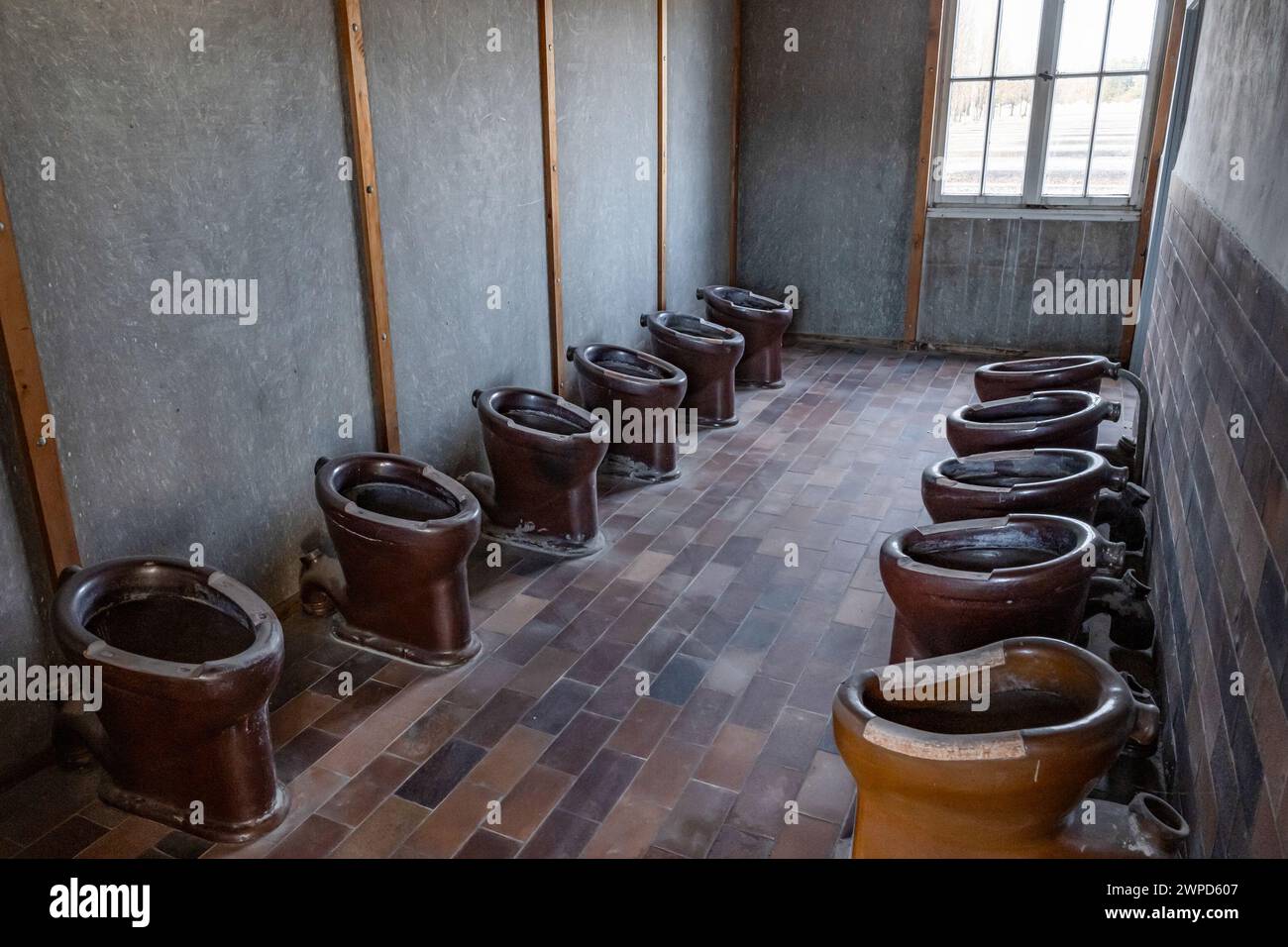 Concentration camp toilet hi-res stock photography and images - Alamy