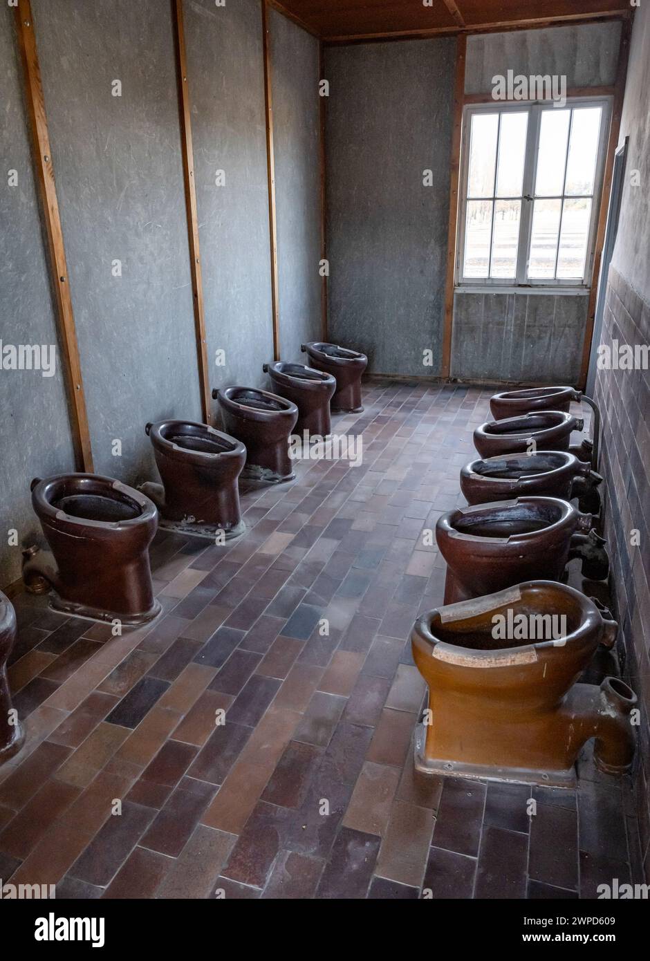 Concentration camp toilet hi-res stock photography and images - Alamy