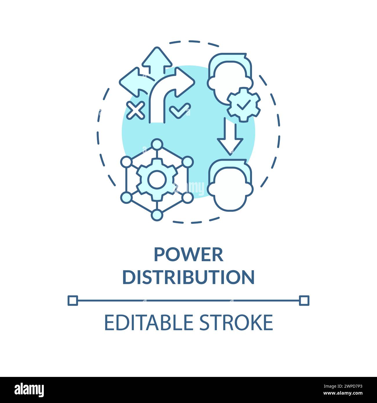 Co distribution Stock Vector Images - Alamy
