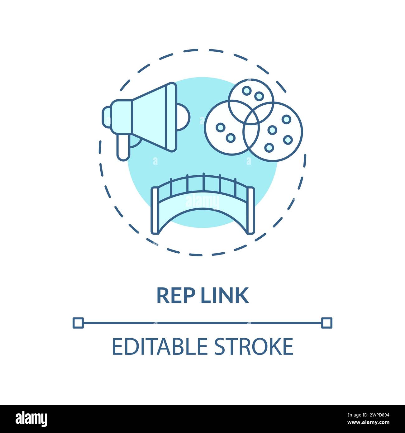 Representative link Stock Vector Images - Alamy