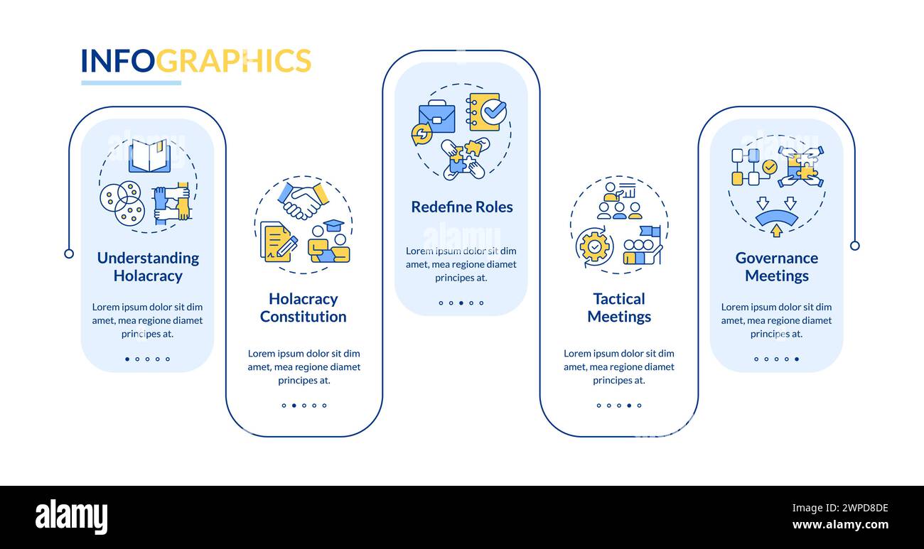 Strategy implementing rectangle infographic template Stock Vector Image & Art - Alamy