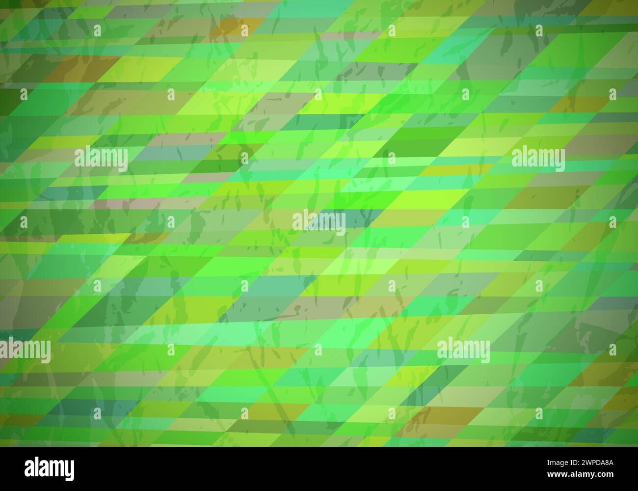 Abstract textured background with green colorful rectangles. Beautiful ...