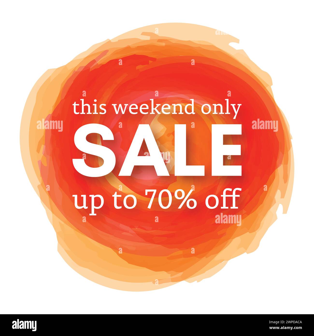 Weekend only final sale Cut Out Stock Images & Pictures - Alamy