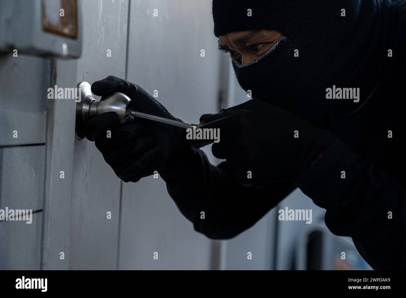 Person attempting hi-res stock photography and images - Alamy
