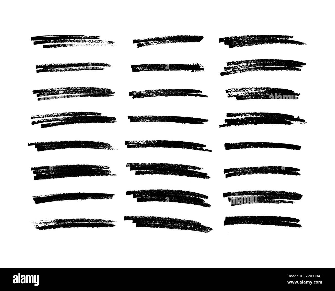 Sketch Scribble Smear. Black ink brush stroke and pencil drawing; great ...