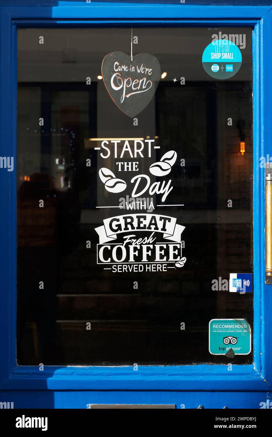 Start the day with a great fresh coffee hi-res stock photography and ...