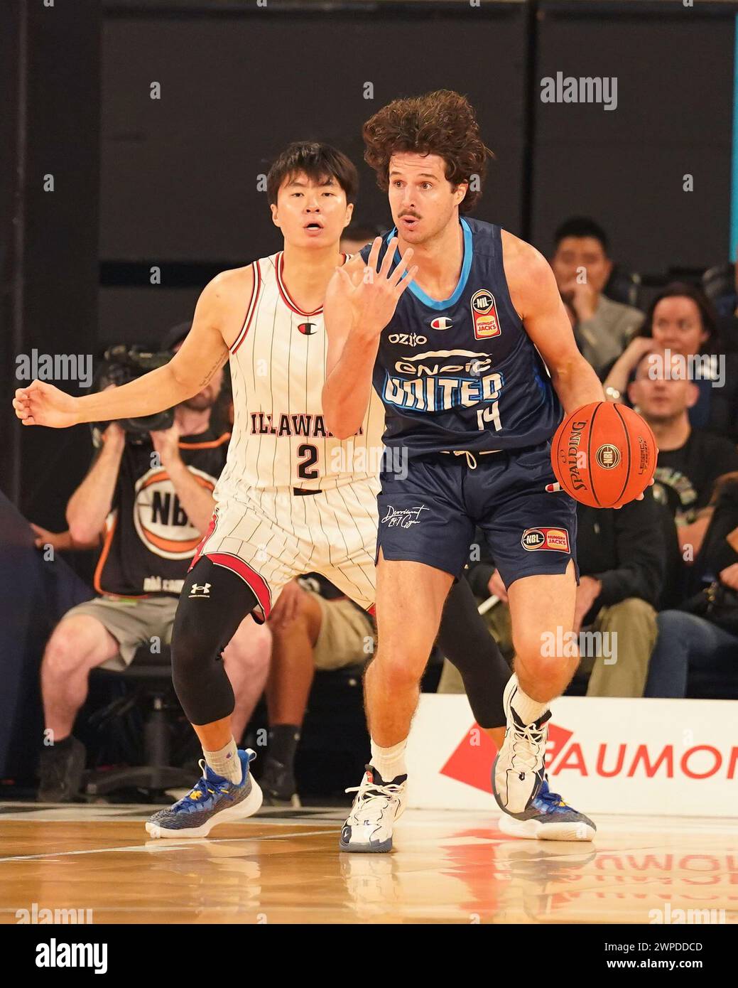 Melbourne, Australia. 07th Mar, 2024. Kyle Bowen of Melbourne United ...