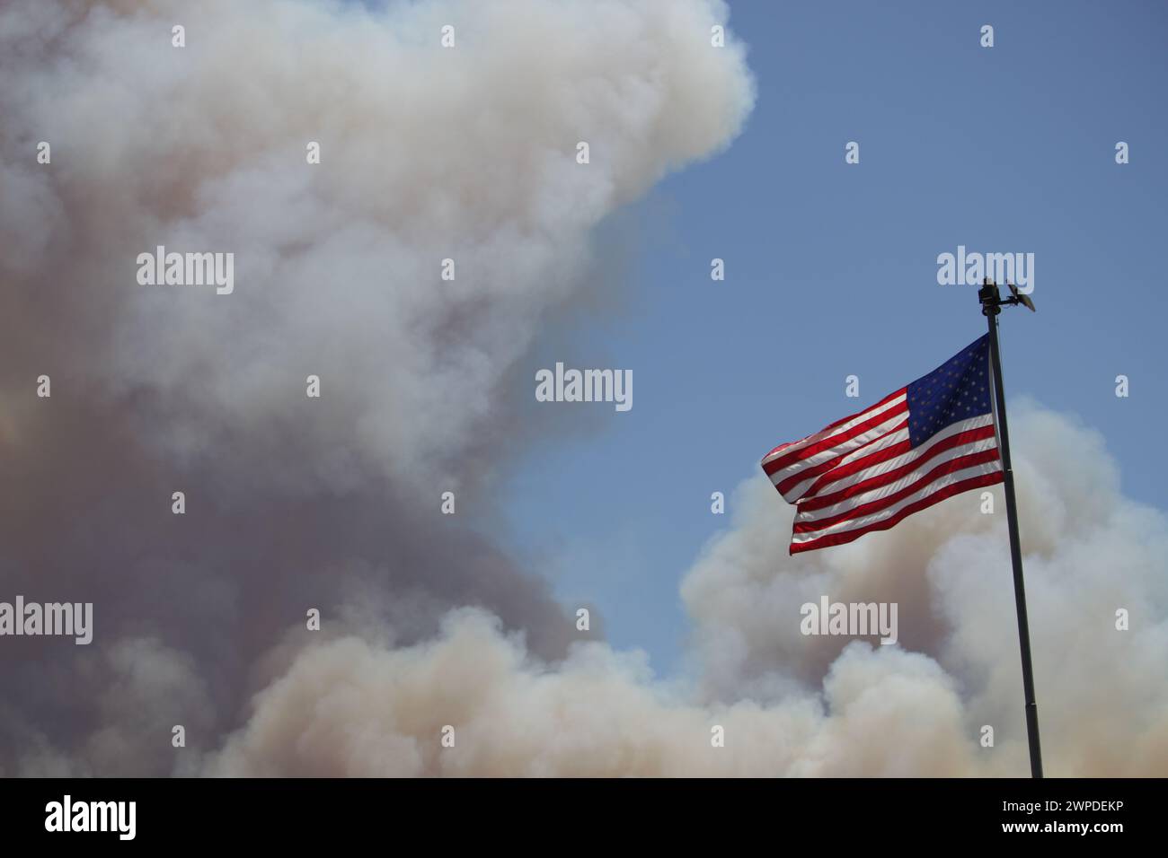 Smoke pole hi-res stock photography and images - Alamy