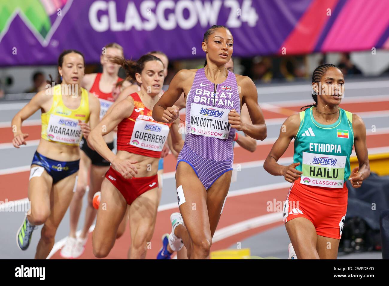 Revee Walcott-Nolan (GBR, 1500 Metres) during the 2024 World Athletics ...