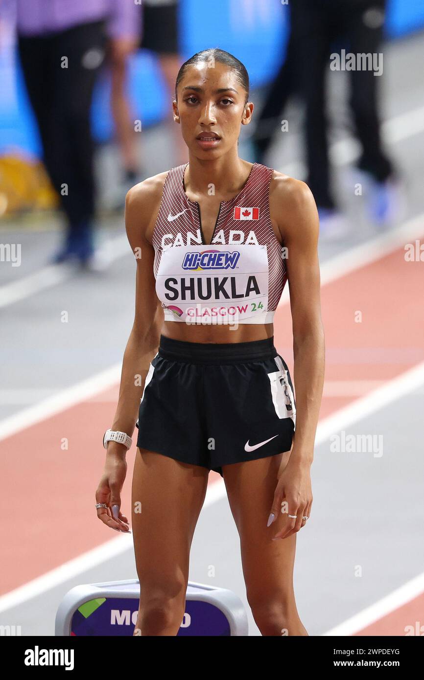 Jazz Shukla (CAN, 800 Metres) during the 2024 World Athletics ...