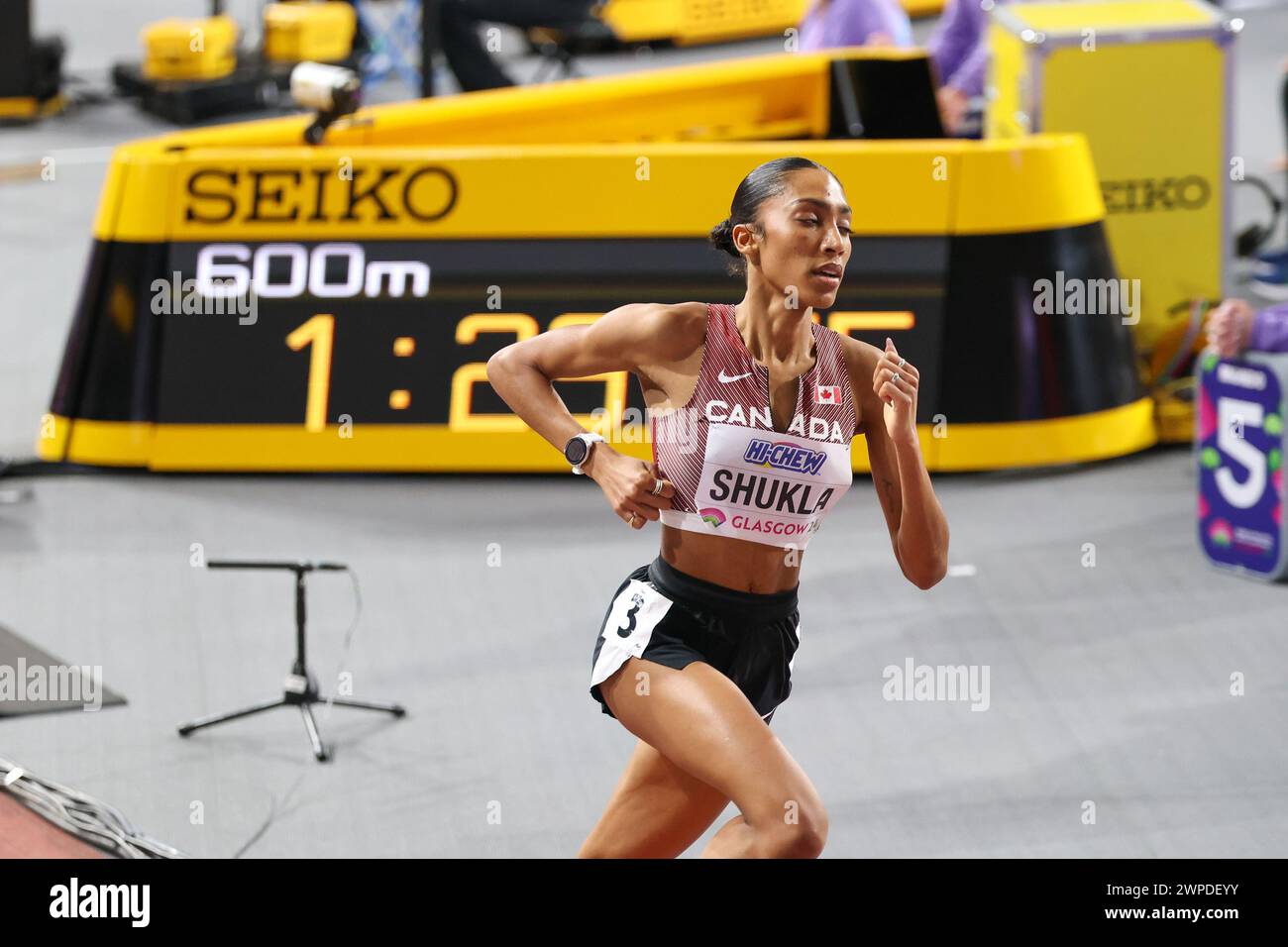 Jazz Shukla (CAN, 800 Metres) during the 2024 World Athletics ...