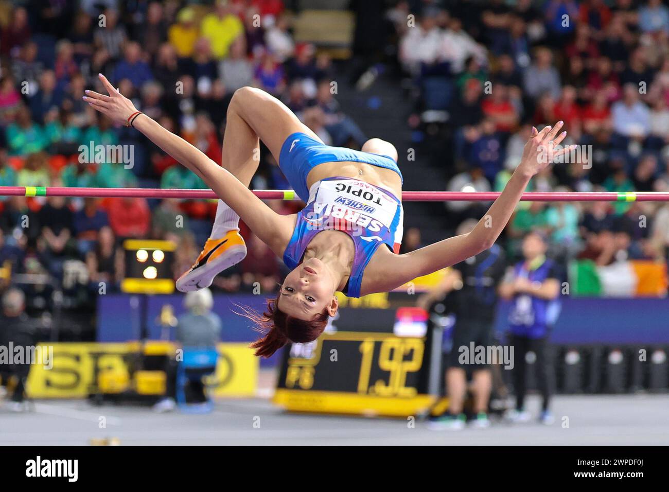 Angelina Topic (SRB, High Jump) during the 2024 World Athletics ...