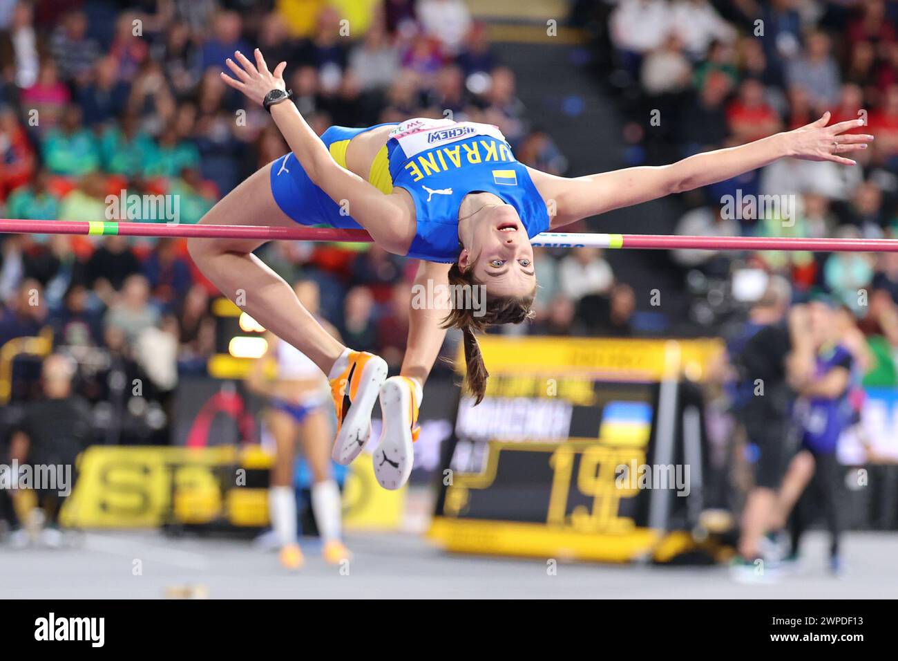 Yaroslava Mahuchikh (UKR, High Jump) during the 2024 World Athletics ...