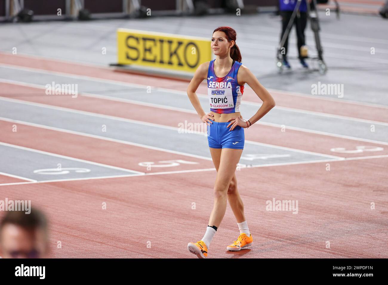 Angelina Topic (SRB, High Jump) during the 2024 World Athletics ...
