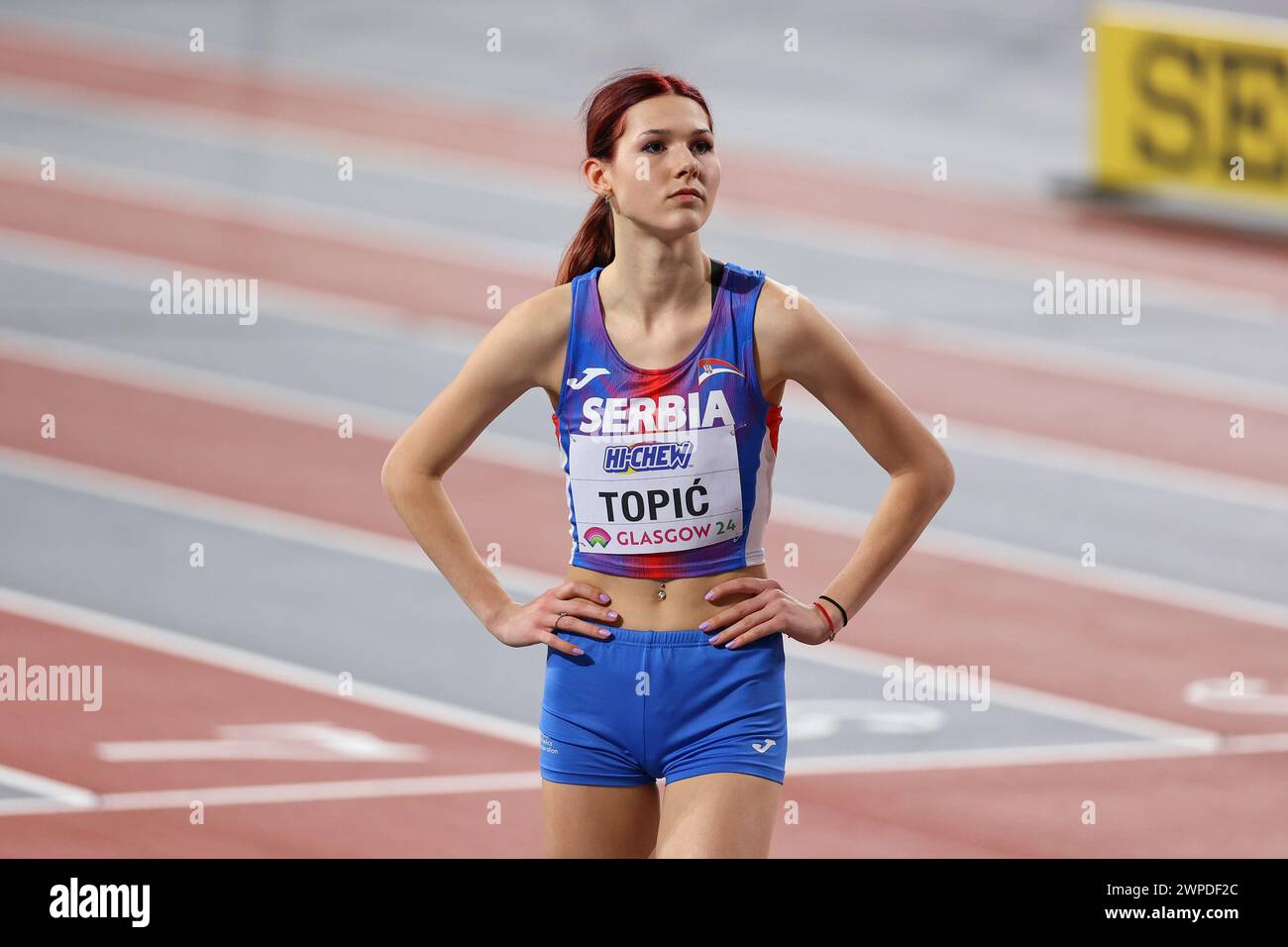 Angelina Topic (SRB, High Jump) during the 2024 World Athletics ...