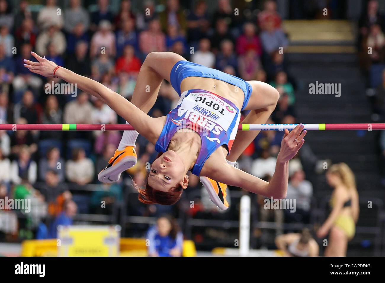 Angelina Topic (SRB, High Jump) during the 2024 World Athletics ...