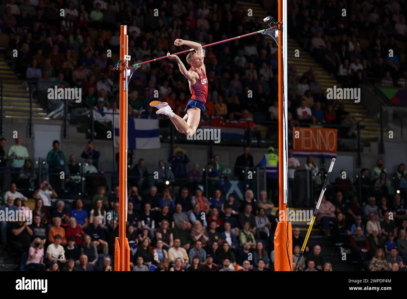 Sam Kendricks (USA, Pole Vault) during the 2024 World Athletics ...