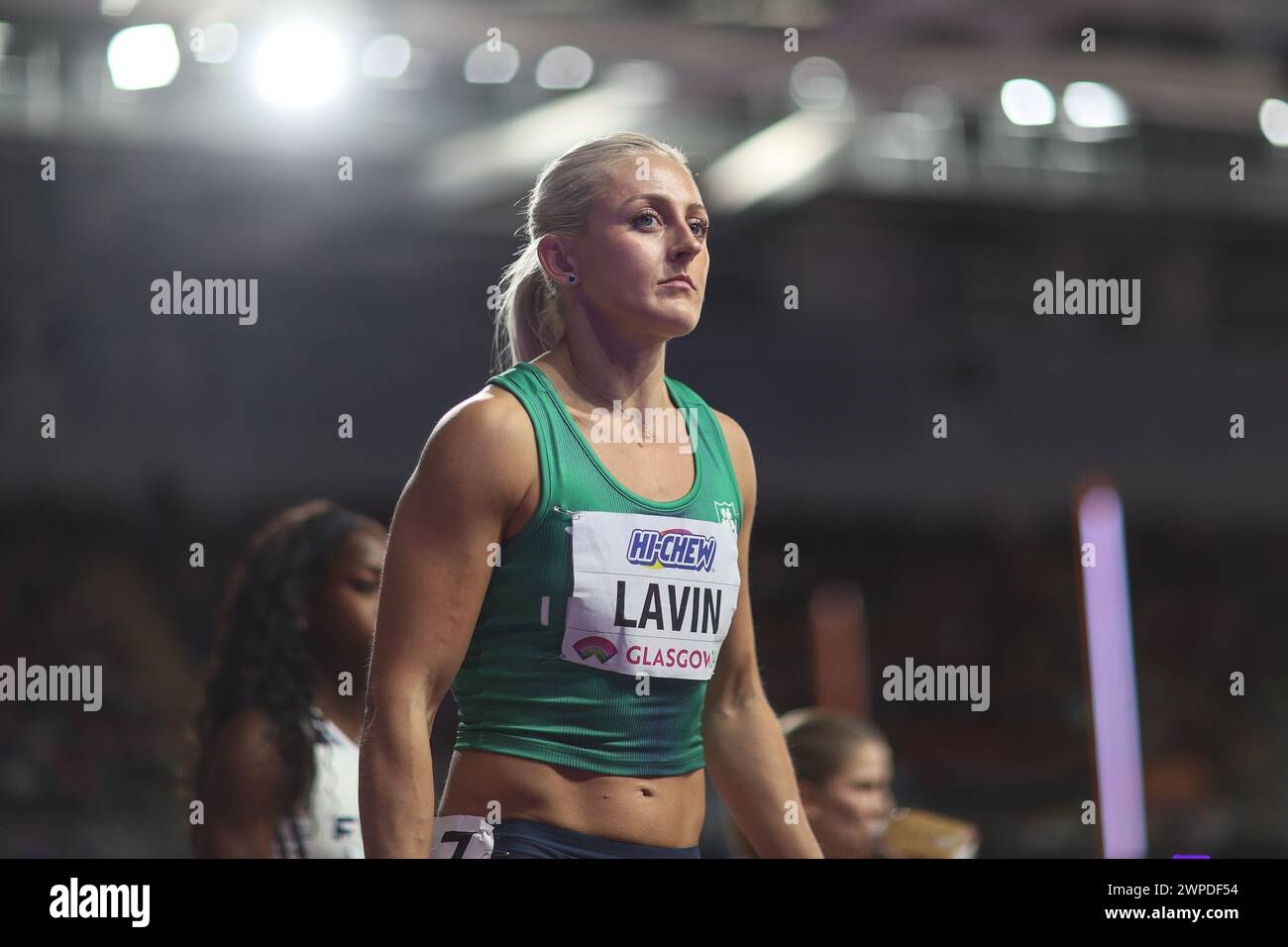 Sarah Lavin (IRL, 60 Metres Hurdles) during the 2024 World Athletics ...