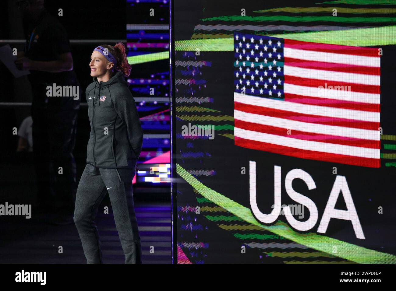 Sandi Morris (USA, Pole Vault) during the 2024 World Athletics ...