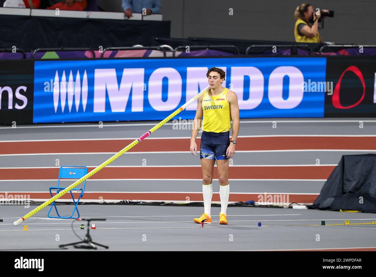Armand Duplantis (SWE, Pole Vault) during the 2024 World Athletics ...