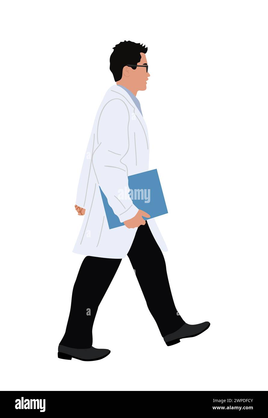 Clinician coat Stock Vector Images - Alamy