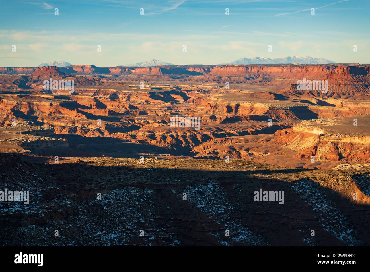 Green River Overlook, Canyonlands National Park in southeastern Utah ...