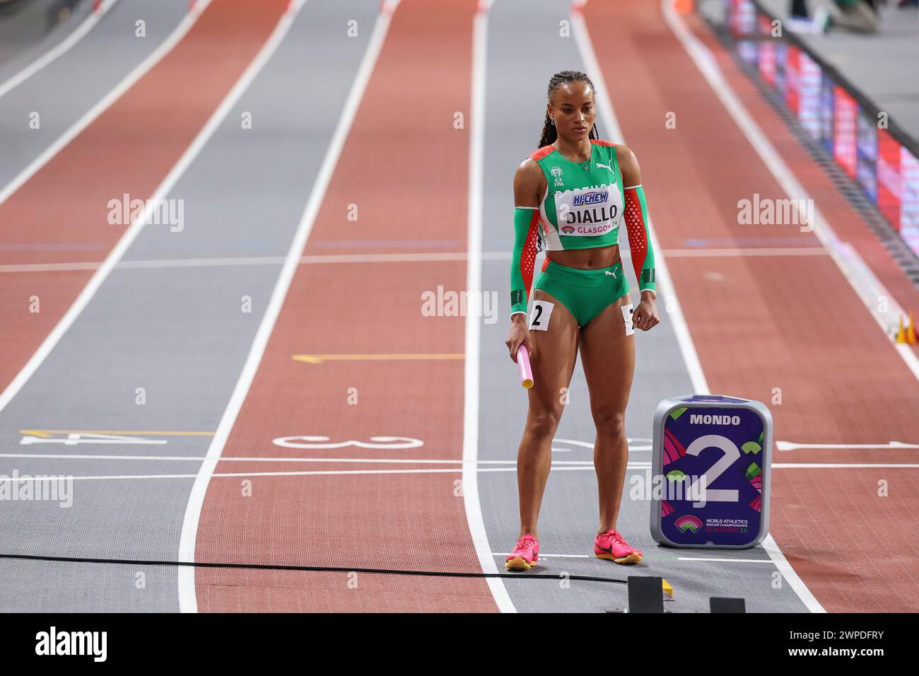 Fatoumata Binta Diallo (POR, 4x400 Metres Relay) during the 2024 World ...