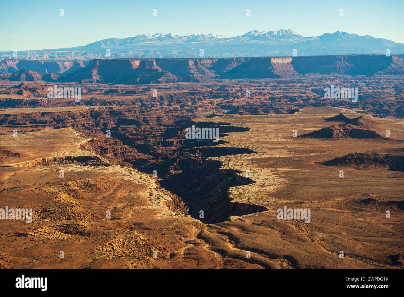 Green River Overlook, Canyonlands National Park in southeastern Utah ...