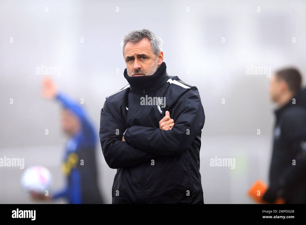 Copenhagen, Denmark. 02nd, March 2024. Head coach Kim Engstrom of B.93 ...