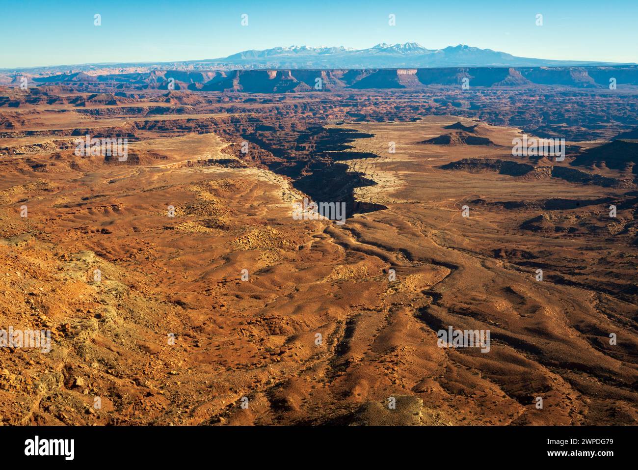 Green River Overlook, Canyonlands National Park in southeastern Utah ...