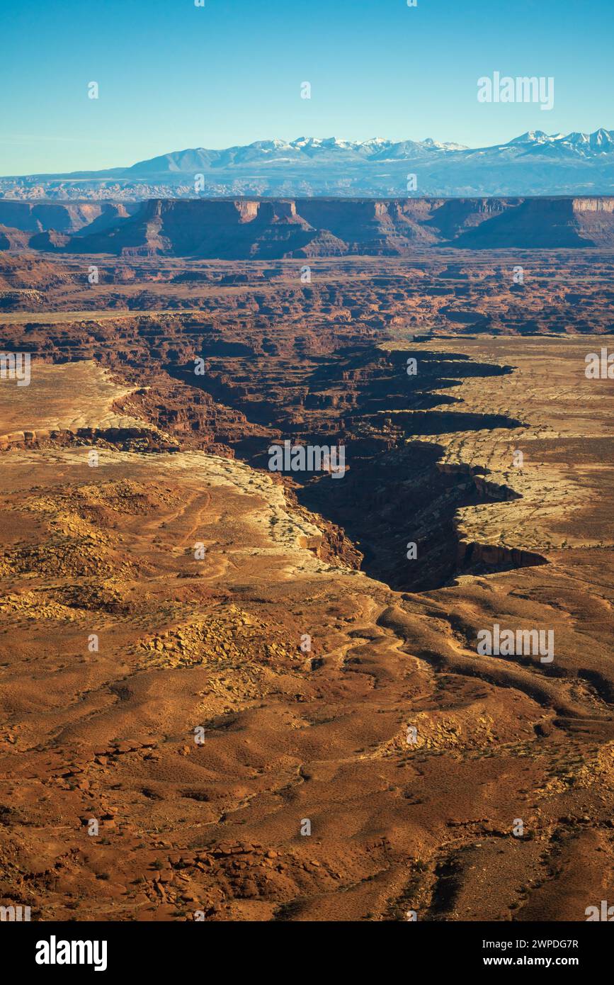 Green River Overlook, Canyonlands National Park in southeastern Utah ...