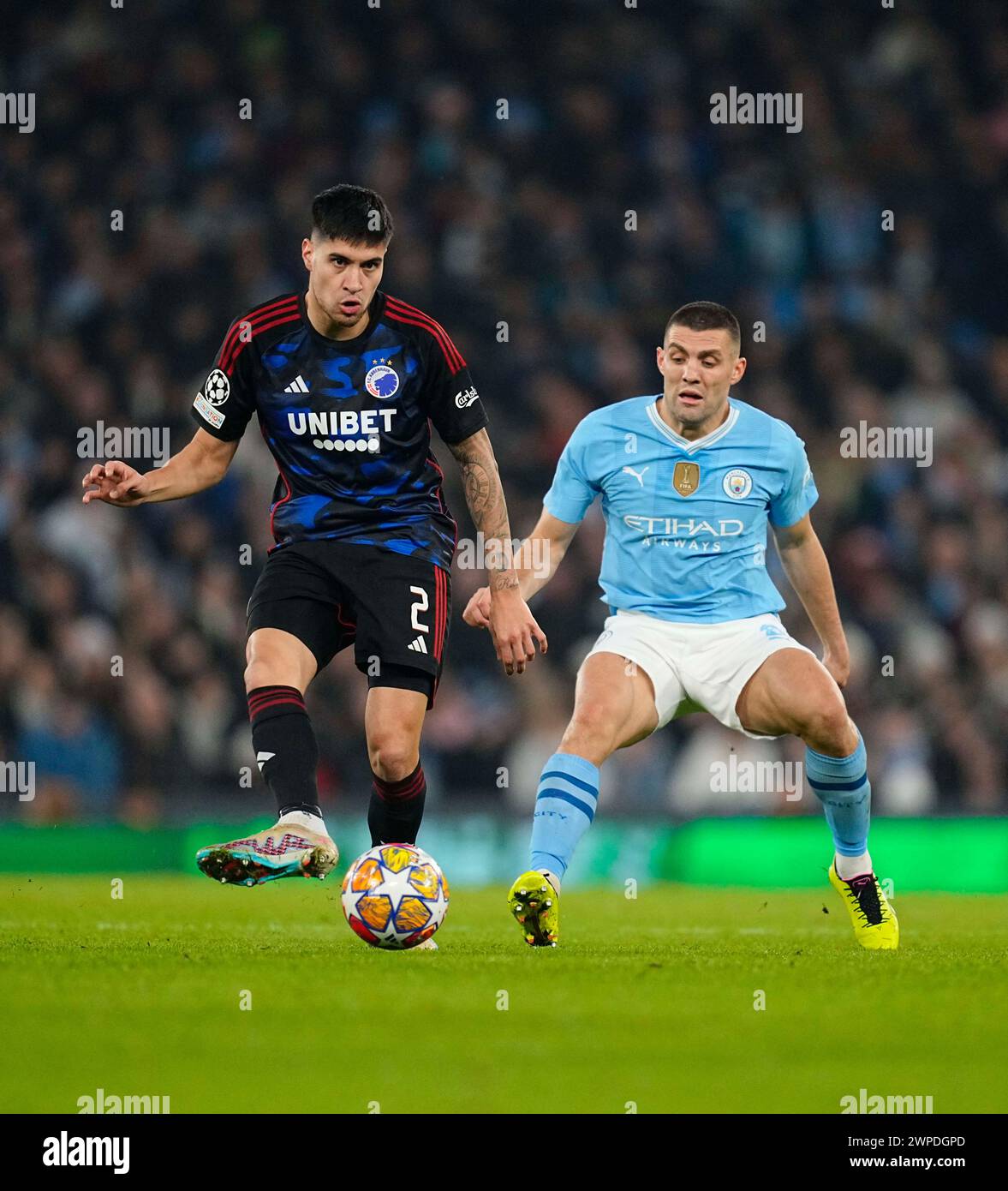 Etihad Stadium, Manchester, UK. 06th Mar, 2024. Kevin Diks (FC ...