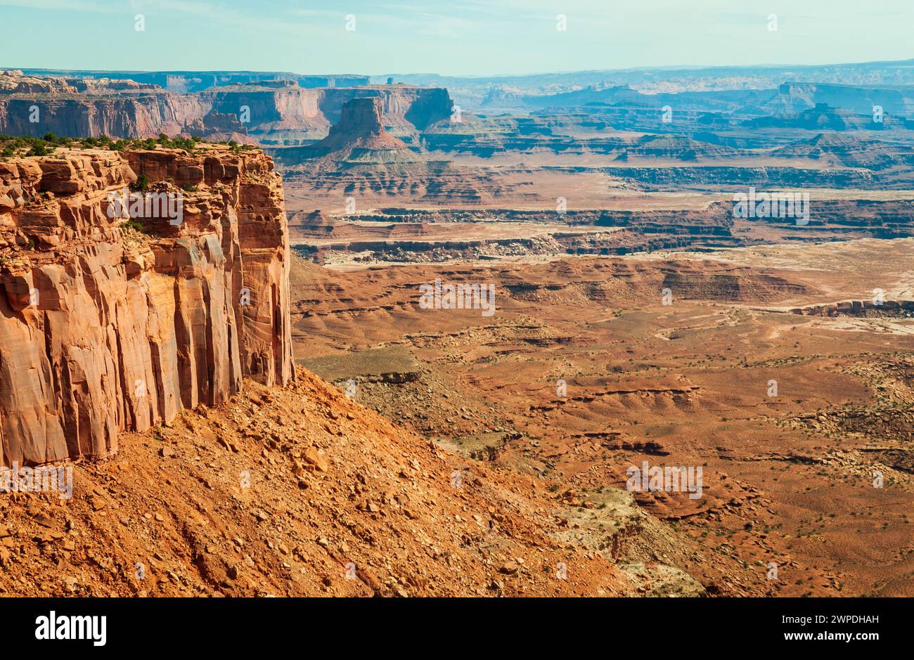 Green River Overlook, Canyonlands National Park in southeastern Utah ...