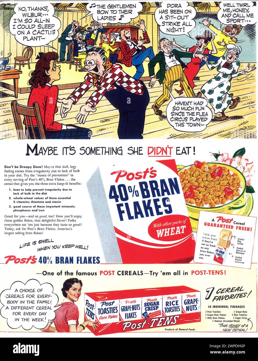 1950s adverts for food hi-res stock photography and images - Alamy