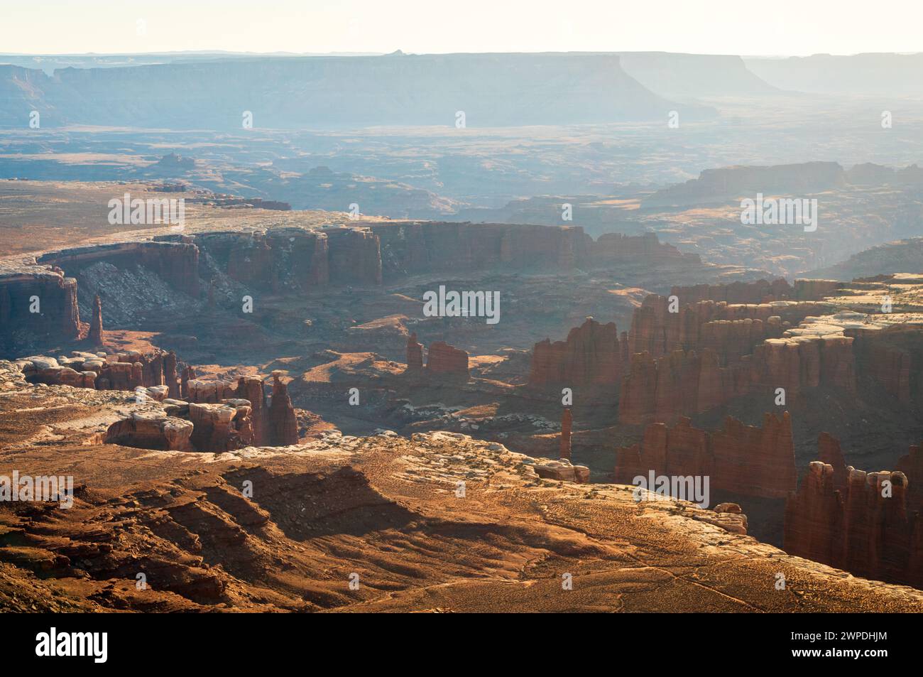 Green River Overlook, Canyonlands National Park in southeastern Utah ...