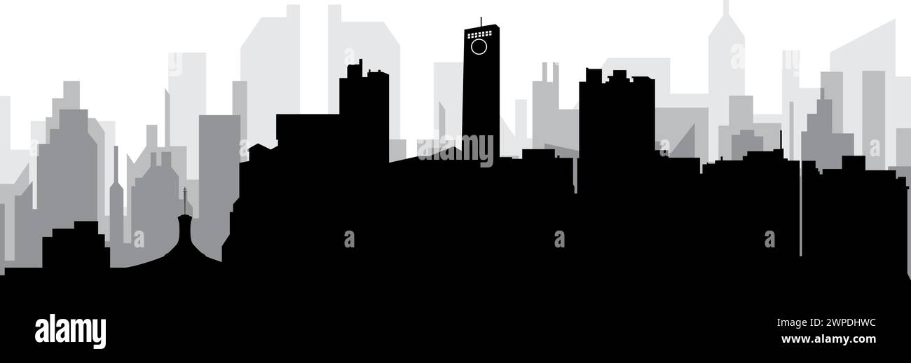 Cityscape skyline panorama of BARQUISIMETO, VENEZUELA Stock Vector ...