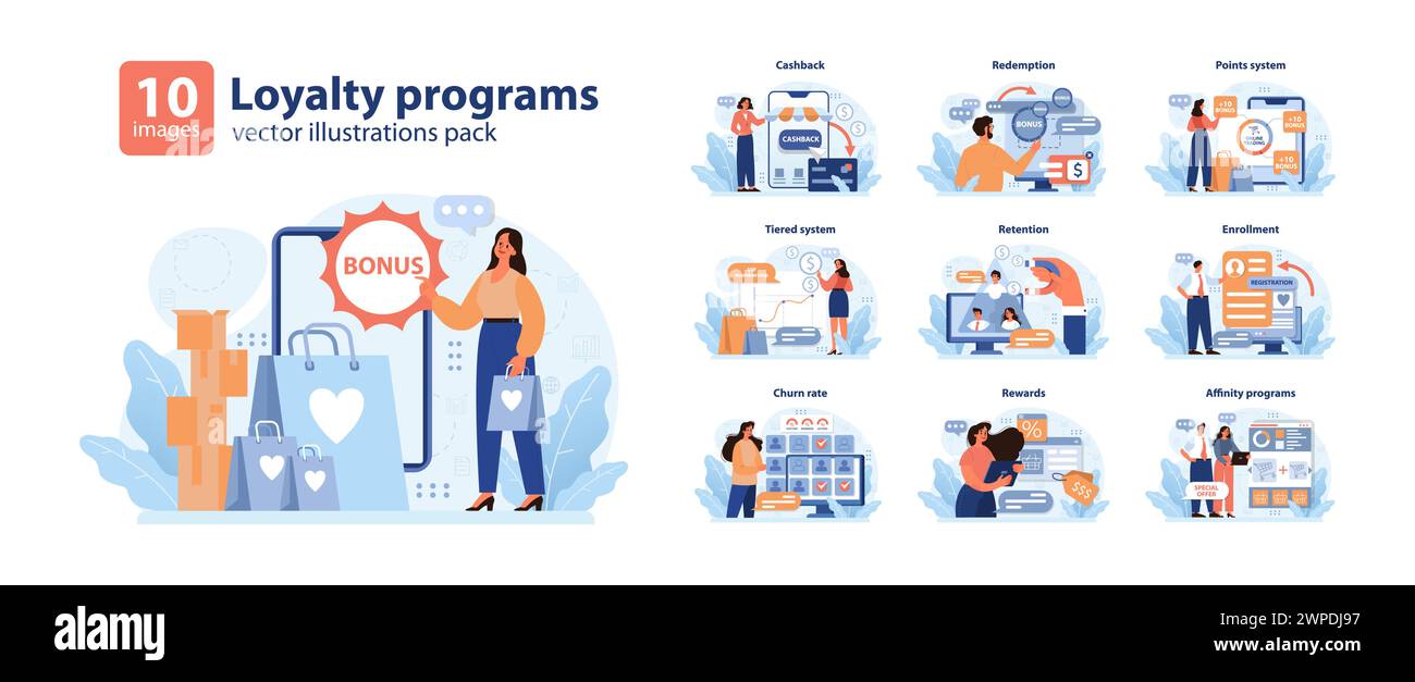 Vip programs Stock Vector Images - Alamy