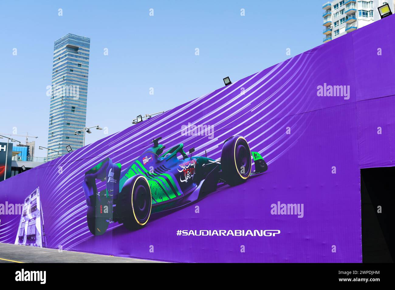 paddock, during the Formula 1 STC Saudi Arabian Grand Prix 2024, 2nd ...