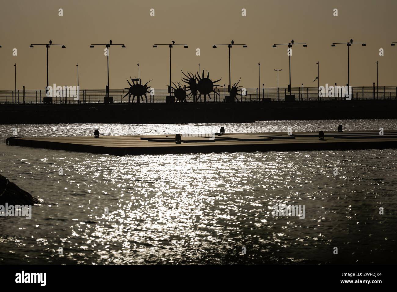 landscape, paysage, during the Formula 1 STC Saudi Arabian Grand Prix ...