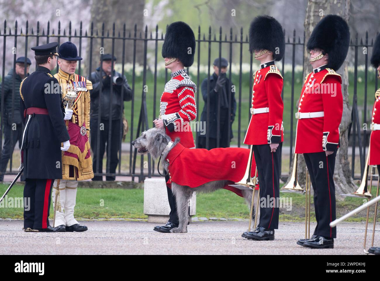 Wellington Barracks, London, UK. 7th Mar, 2024. The Major General's ...