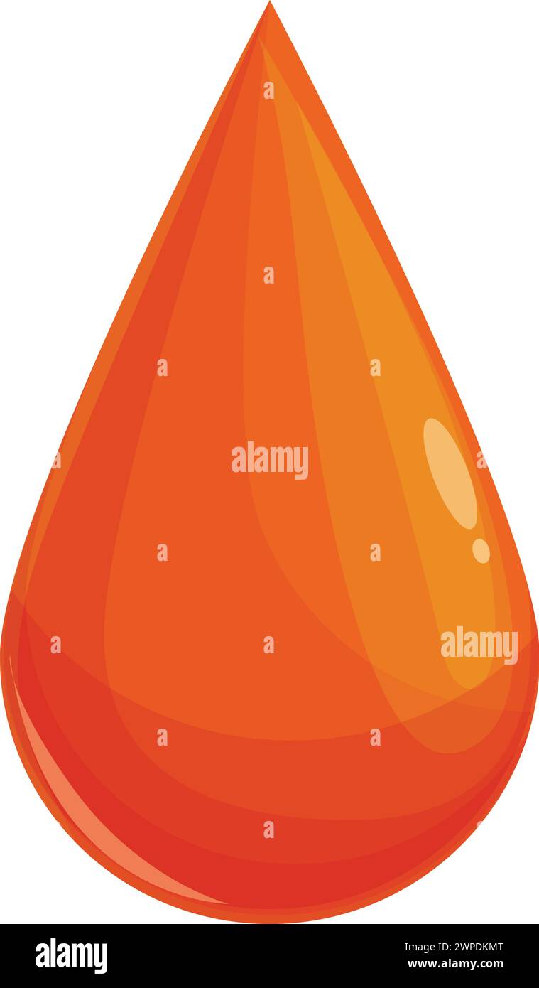 Healthy syrup drop icon cartoon vector. Maple syrup. Market diet drops ...