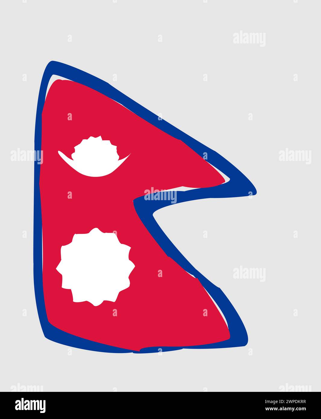 Nepali children Stock Vector Images - Alamy