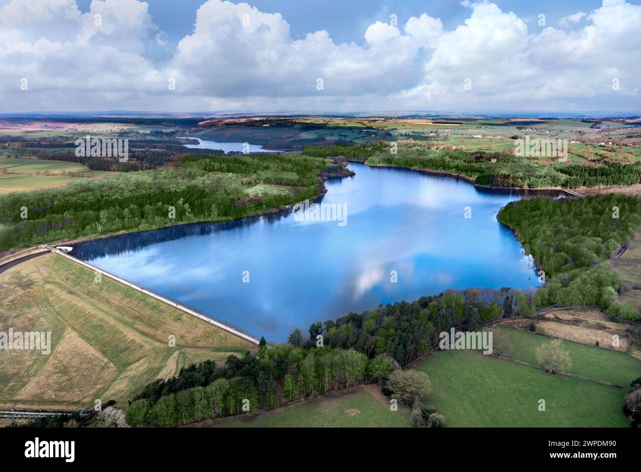 Swinsty reservoir washburn valley hi-res stock photography and images ...