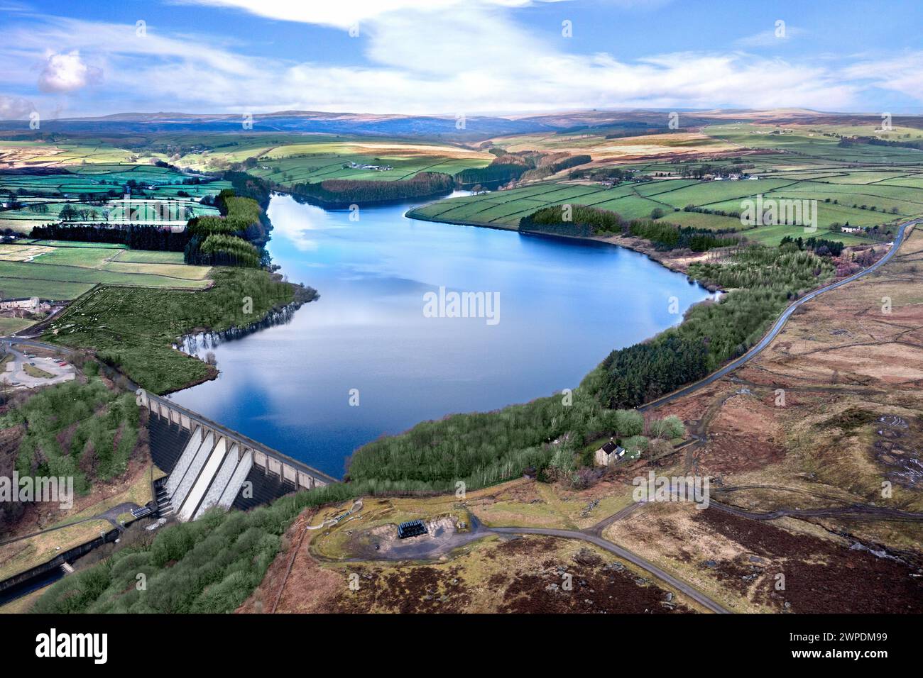 Thruscross reservoir, in the Yorkshire, Dales Stock Photo - Alamy Thruscross reservoir, in the Yorkshire, Dales Stock Photo - Alamy
