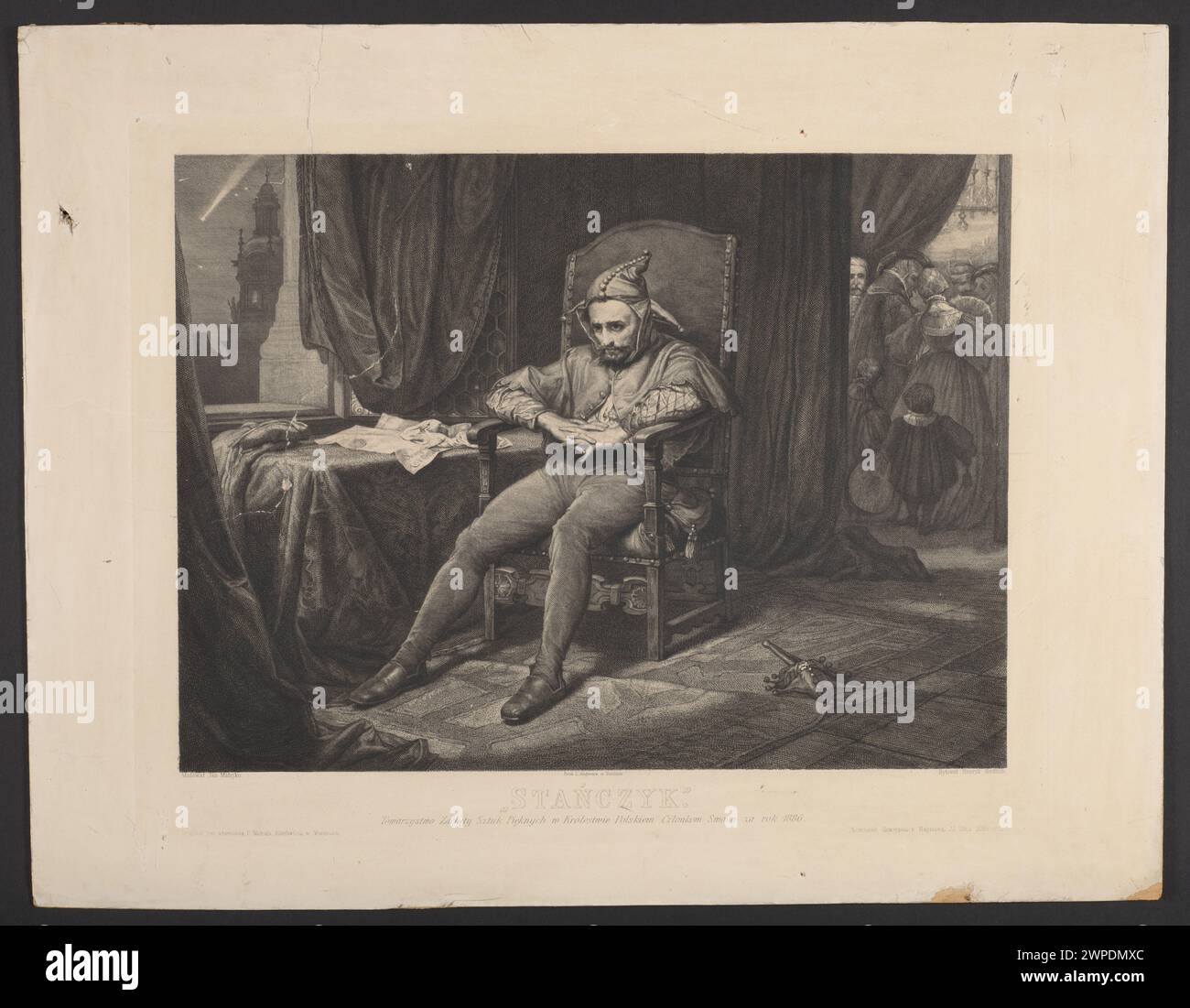 "Stańczyk" is a painting created in 1886 by Polish artists Henryk ...