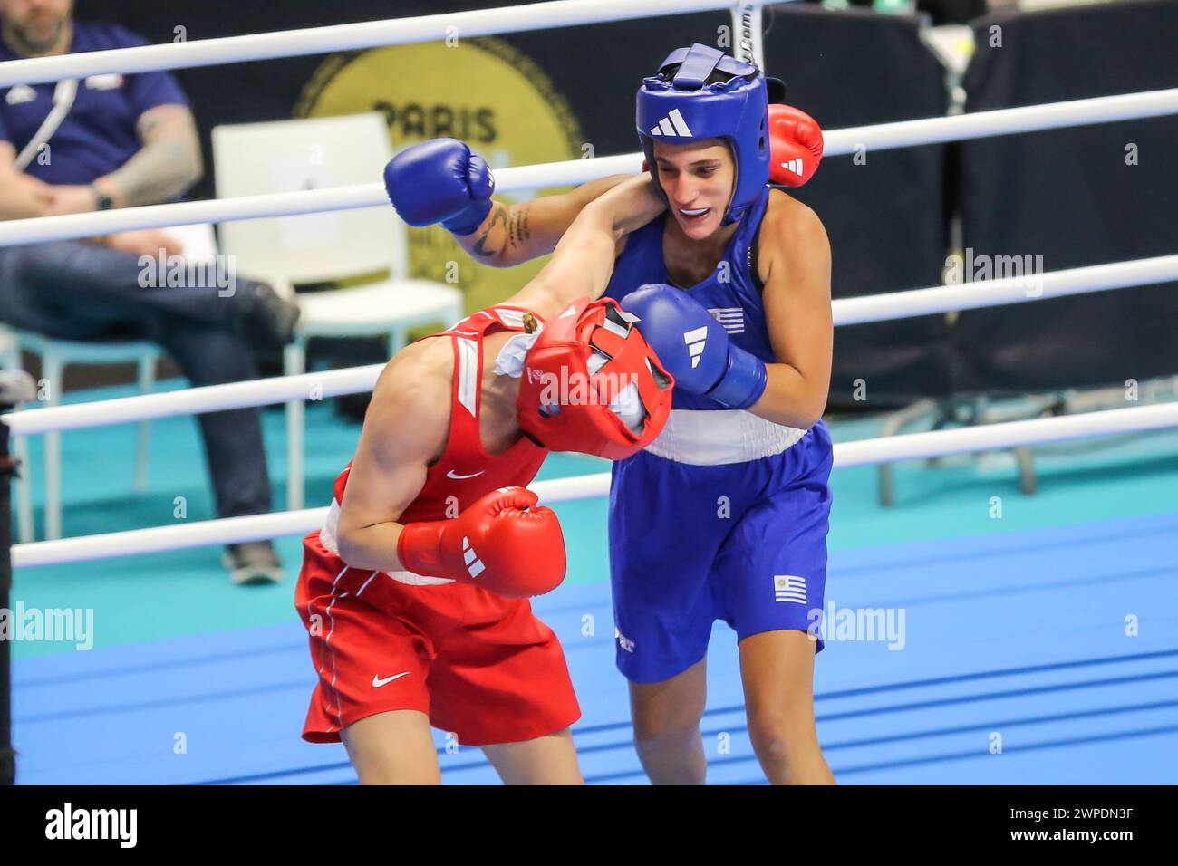 Volossenko Rimma and Pineiro Muino Camila Paola during Boxing Road to ...