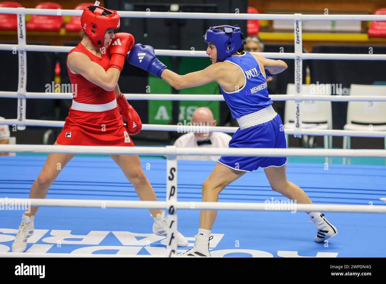 Busto Arsizio, Italy. 06th Mar, 2024. Heijnen Chelsey and Mehmedova ...